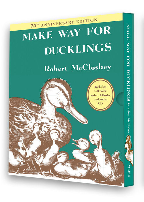 Make Way for Ducklings 75th Anniversary Edition (Audio CD & Poster ...