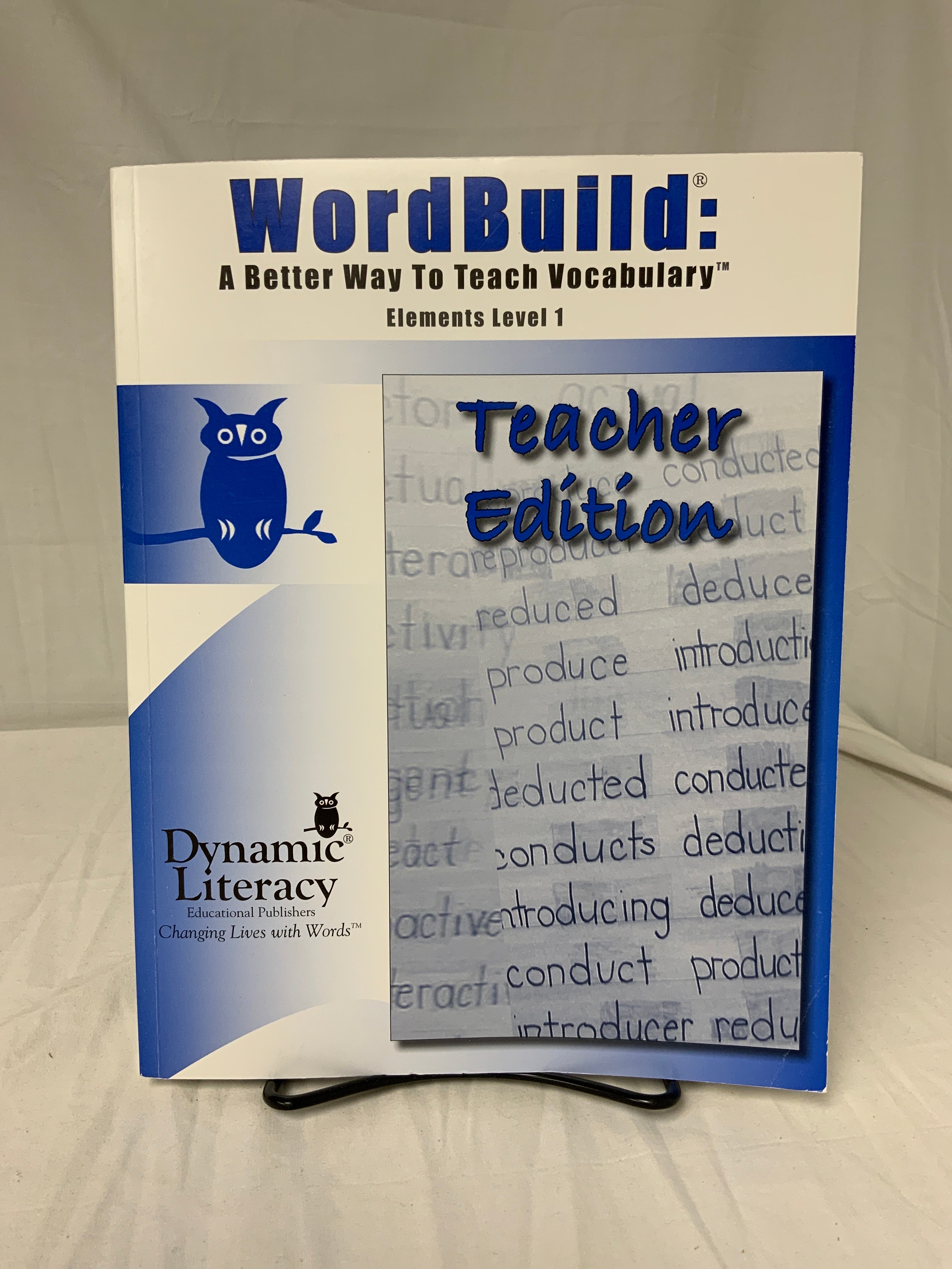 WorldBuild Elements Level 1 Teacher Edition – SCAIHS
