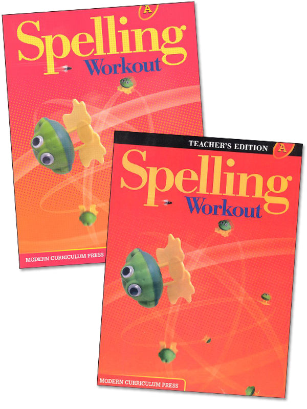 Modern Curriculum Press Spelling Workout Level A Grade 1 Homeschool Bu ...