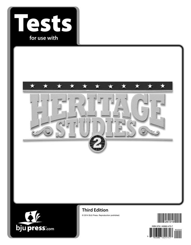 Heritage Studies 2 Tests (3rd ed.) – SCAIHS