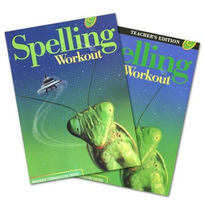Modern Curriculum Press Spelling Workout Level C Grade 3 Homeschool Bu ...